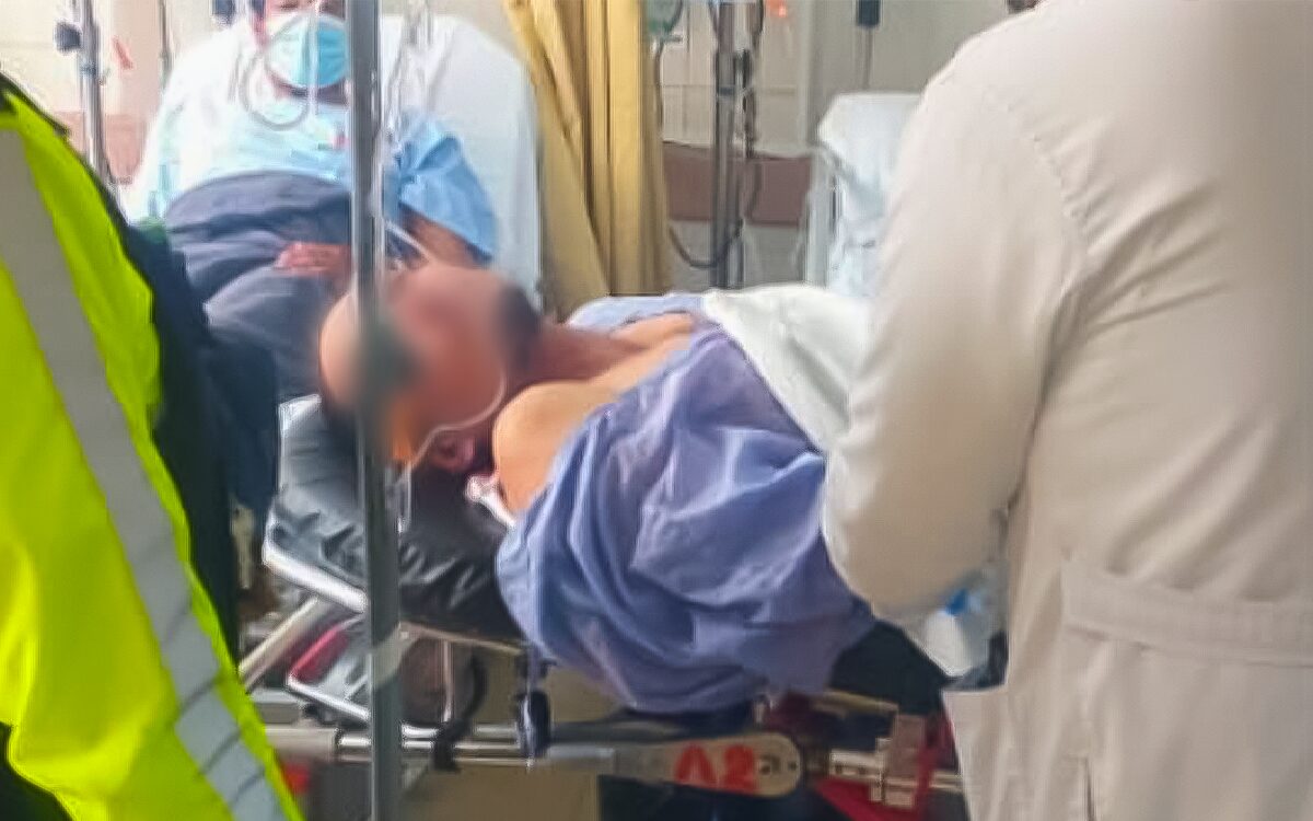Hombre fue encontrado herido con un disparo de arma traumática en el ...